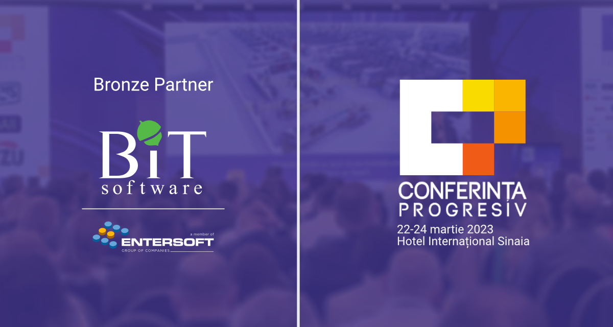 BITSoftware, Bronze Partner la Conferința Magazinul Progresiv