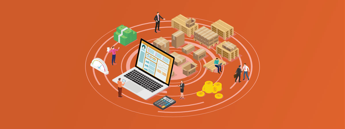Cost reduction through sizing and continuous inventory tracking